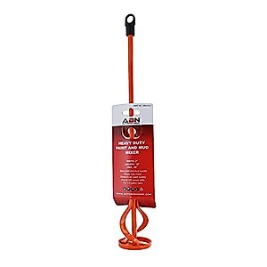 ABN Paint, Compound, Sealer, Cement Mixer for 1-5 Gallon Buckets 3/8in Drive 16.5in Long