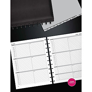 2024 TUL® Discbound Weekly Planner Refill Pages, Hourly Appointment Times, Letter Size, January to December