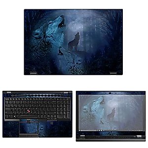 Decalrus - Protective Decal Skin Sticker for Lenovo ThinkPad P53 (15.6" Screen) case Cover wrap LEthnkpd15_P53-1
