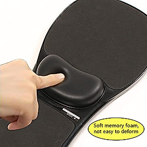 Upgrade Ergonomic Arm Rest Mouse Pads Dual Purpose for Desk and Chairs, Adjustable Armrest Wrist Support Attachment, Gaming Covers for Elbows and Forearms Pressure Relief Office Computer Desk Extender