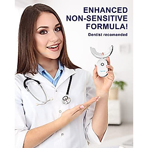 MySmile Teeth Whitening Kit Enhanced Teeth Whitener Flagship Version,10 Min 6 Month Supply Non-Sensitive Teeth Whitening Pen, Helps to Remove Stains from Coffee, Smoking, Wine, Soda, Tea