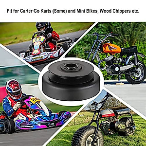 BATONECO Centrifugal Go Kart Clutch 3/4" Bore for 1/2" AB Style Belt Compatible with Carter Go Karts Mini Bikes Wood Chippers Up to 6.5HP