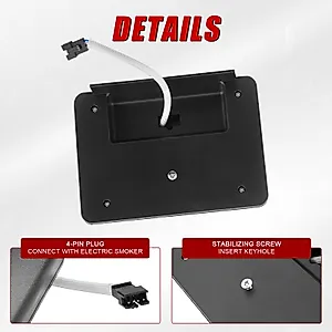 TEMSONE Digital Electric Smoker Control Panel Kit Compatible with Masterbuilt Electric Smokers 20071217 20071317 20071417 20071517 Replace# 9907160014