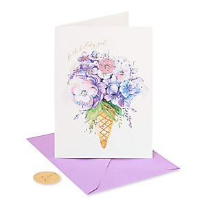 Papyrus Birthday Card for Her (Bouquet Full of Sweet Wishes)