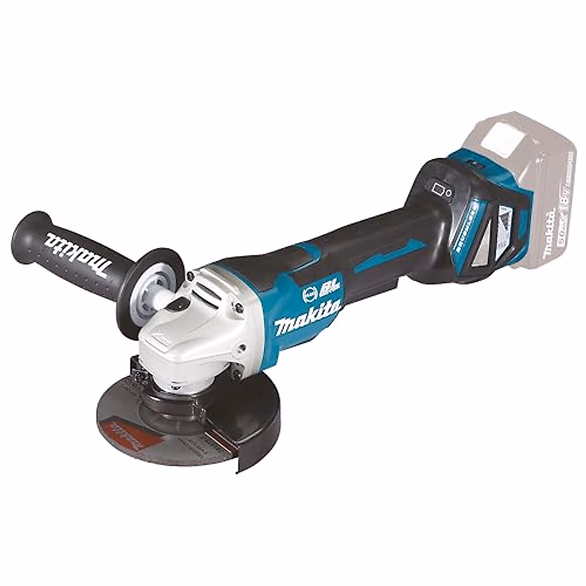 Makita DGA517Z 18V Li-Ion LXT Brushless 125mm Angle Grinder - Batteries and Charger Not Included