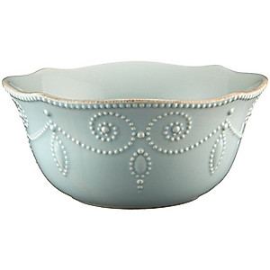Lenox French Perle 4-Piece Place Setting, Ice Blue,12 oz