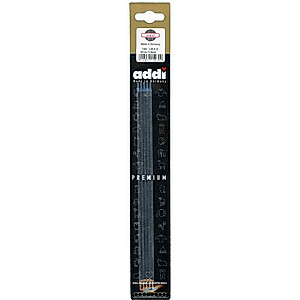 addi Knitting Needle Double Pointed Steel 8 inch (20cm) (Set of 5) Size US 000 (1.5mm)