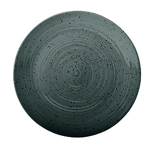 Sango Siterra Painter's Palette 16-Piece Stoneware Dinnerware Set with Round Plates and Bowls, Multicolor