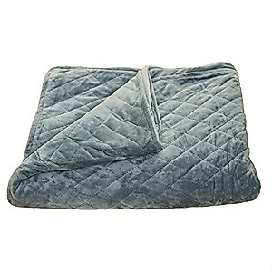 Weighted Blanket Cover 60"x80" Duvet (Dark Grey)