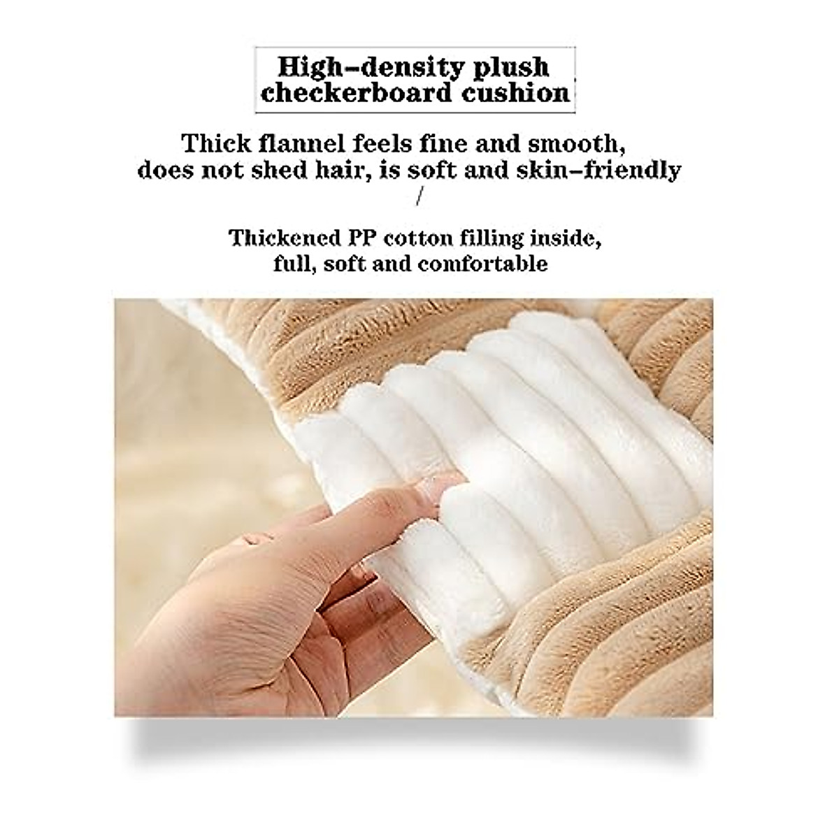 Funny Fuzzy Couch Cover, Machine Washable Couch Covers for Pets Dogs Cats, Large Plaid Square Pet Mat Bed Couch Cover, Blanket Sofa, Couch Cover Mattress Protector Furniture Protector for Dog, Pet, Ca