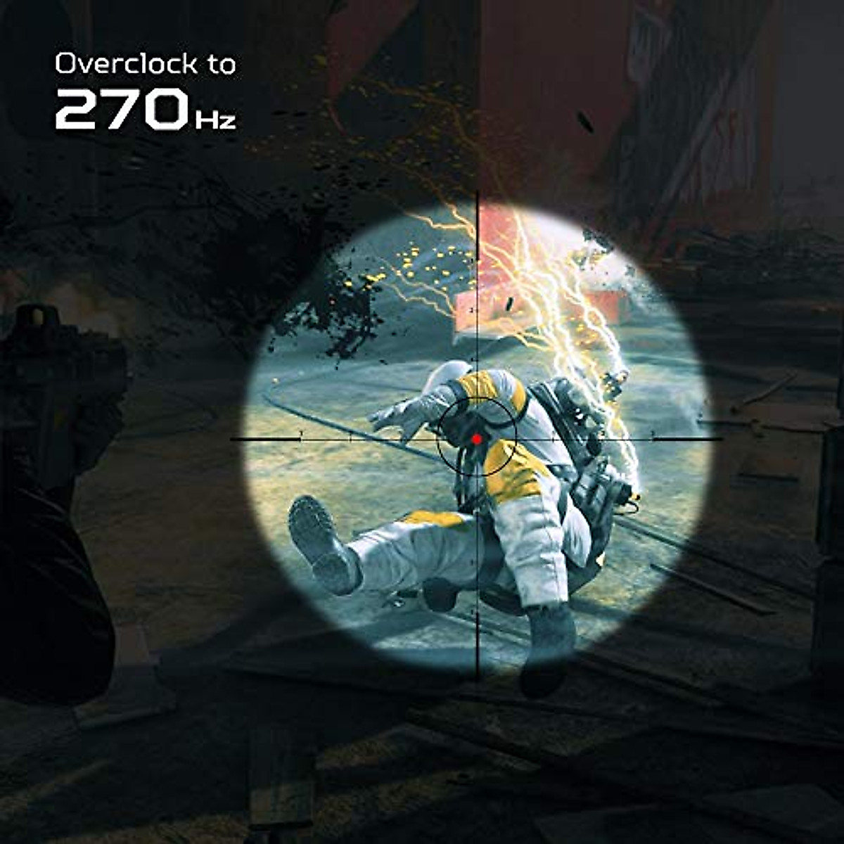 Acer Nitro XV241Y Xbmiiprx 23.8" Full HD (1920 x 1080) IPS Gaming Monitor | AMD FreeSync Premium | Up to 270Hz | Up to 0.5ms | HDR 400 | 99% sRGB | 2 HDMI 2.0 Ports & 1 Display Port