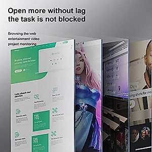 HP ProDesk 600 G2 Refurbished Tiny Desktop Computers Mini PC,i7 Micro 16GB Ram 1TB SSD,AX210 Built-in WiFi,Dual Monitor Support,HDMI,VGA,DP,Win10 Pro,Wireless K&M Brand TJJ Mouse Pad(Renewed)