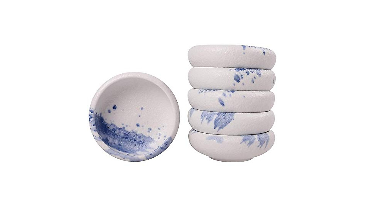 Uaral Soy Sauce Dish Set - 6 Stylish Dipping Bowls