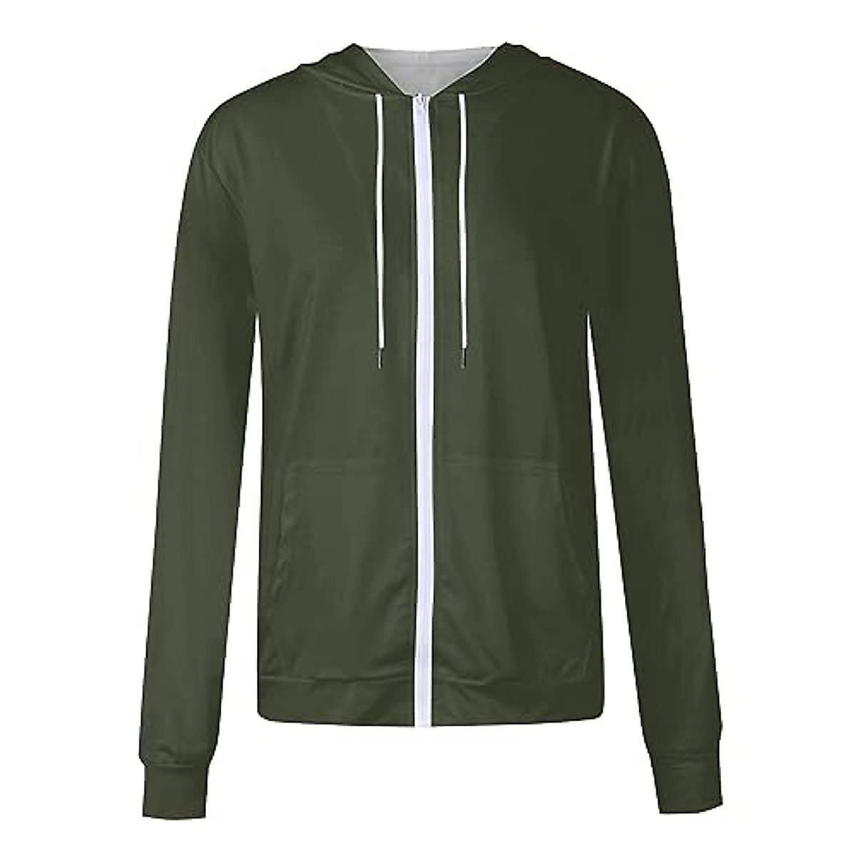 FSAHJKEE Women'S Tops 3/4 Sleeve Loose Fit,Dinosaur Hoodie Cat Ear Hoodie Hoodies For Teens Girls Skeleton Sweatshirt Women Yellow Hoodie Mom Sweatshirt Zip Up Hoodie Y2K(XL,Army Green)