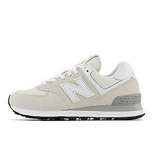 New Balance Women's 574 Core Sneaker, Nimbus Cloud with White, 11