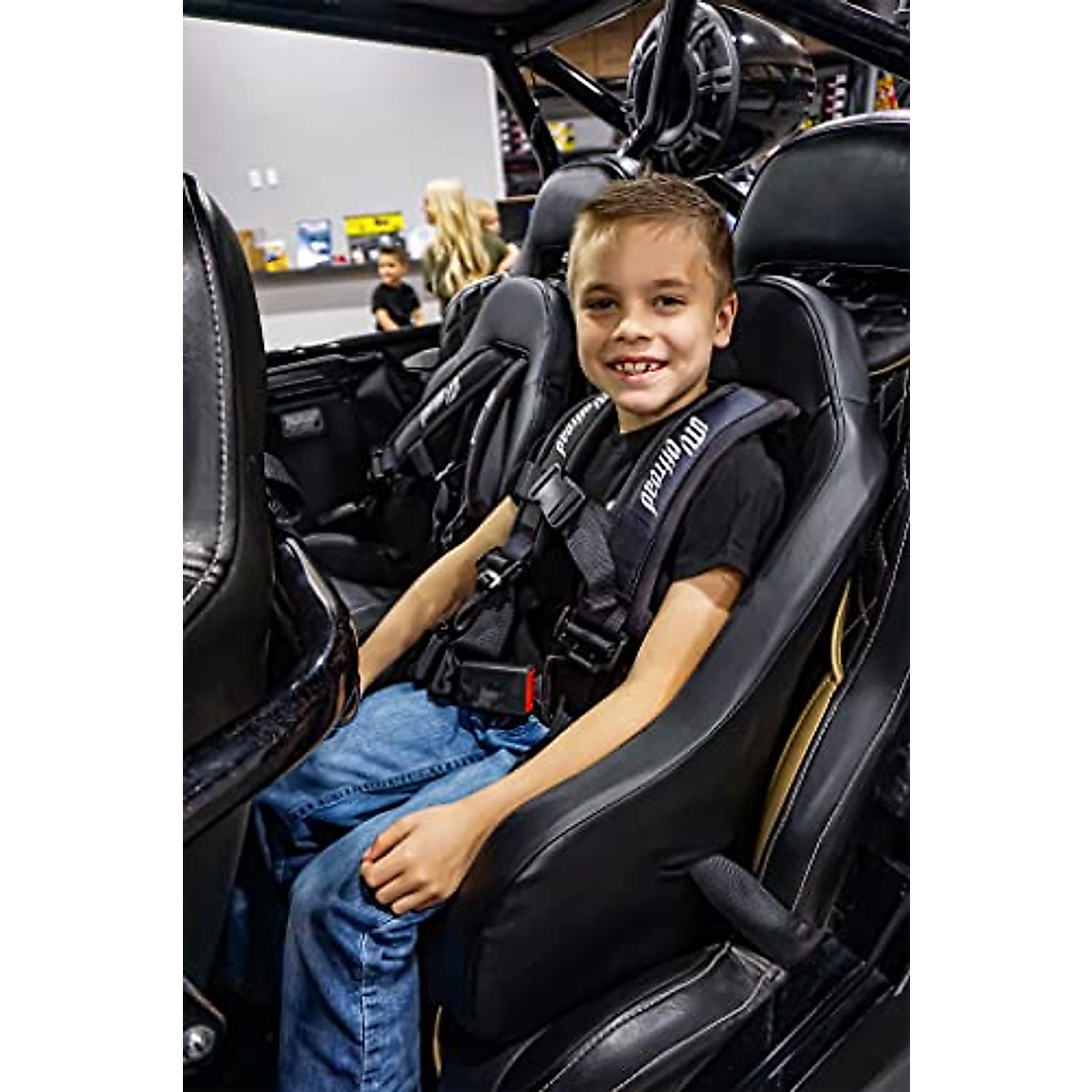 Mini Seat High Sides - Kids Seat for UTV Seats - Fits Polaris RZR, Can-Am X3 and Most Other Side by Side and After Market Seats (SEAT ONLY)