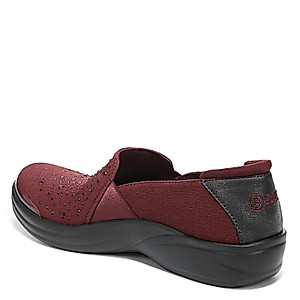 BZees Womens Poppyseed Slip-On Windsor Red 9.5 M