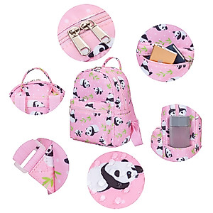 Cute mini pack bag backpack for grils children and adult (panda)
