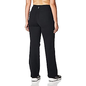 Skechers Women's Go Walk Pant Straight Leg, Bold Black, Medium