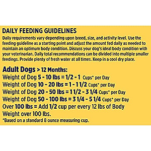 Nature’s Recipe Original Dry Dog Food for Adult Dogs, Lamb & Rice Recipe, 24 lb Bag