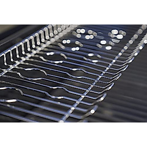 Monument Grills 4-Burner Liquid Propane Gas Smart bbq Grill Denali D425 with Stainless Steel Rotisserie Kit(2 Items)