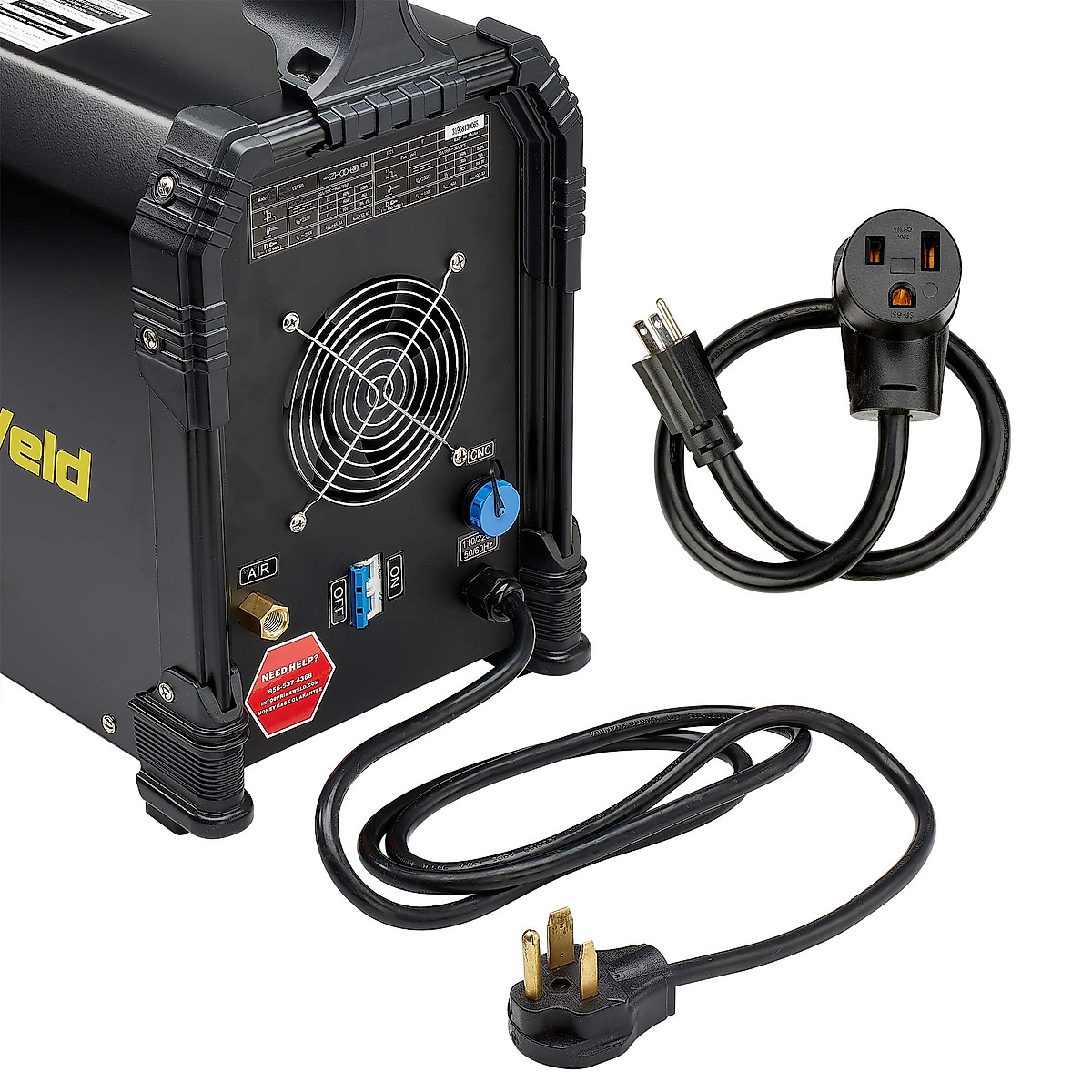 PRIMEWELD CUT60 60Amp Non-Touch Pilot Arc PT60 Torch Plasma Cutter 110V/220V Dual Voltage 3 Year Warranty