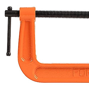 Pony Jorgensen 2680 8-Inch C-Clamp, Orange