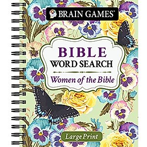 Brain Games - Large Print Bible Word Search: Women of the Bible (Brain Games - Bible)