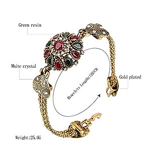 egztika Turkey Jewelry Bohemian Gold Color Bangle Bracelets for Women