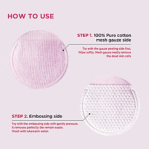 DERMALOGY by NEOGENLAB Wine Lift PHA Gauze Peeling Pads (30 pads) - Exfoliating & Revitalizing & Firming Peeling Pad with AHA, BHA, PHA, LHA & Wine & Peptide & Collagen - Korean Skin Care