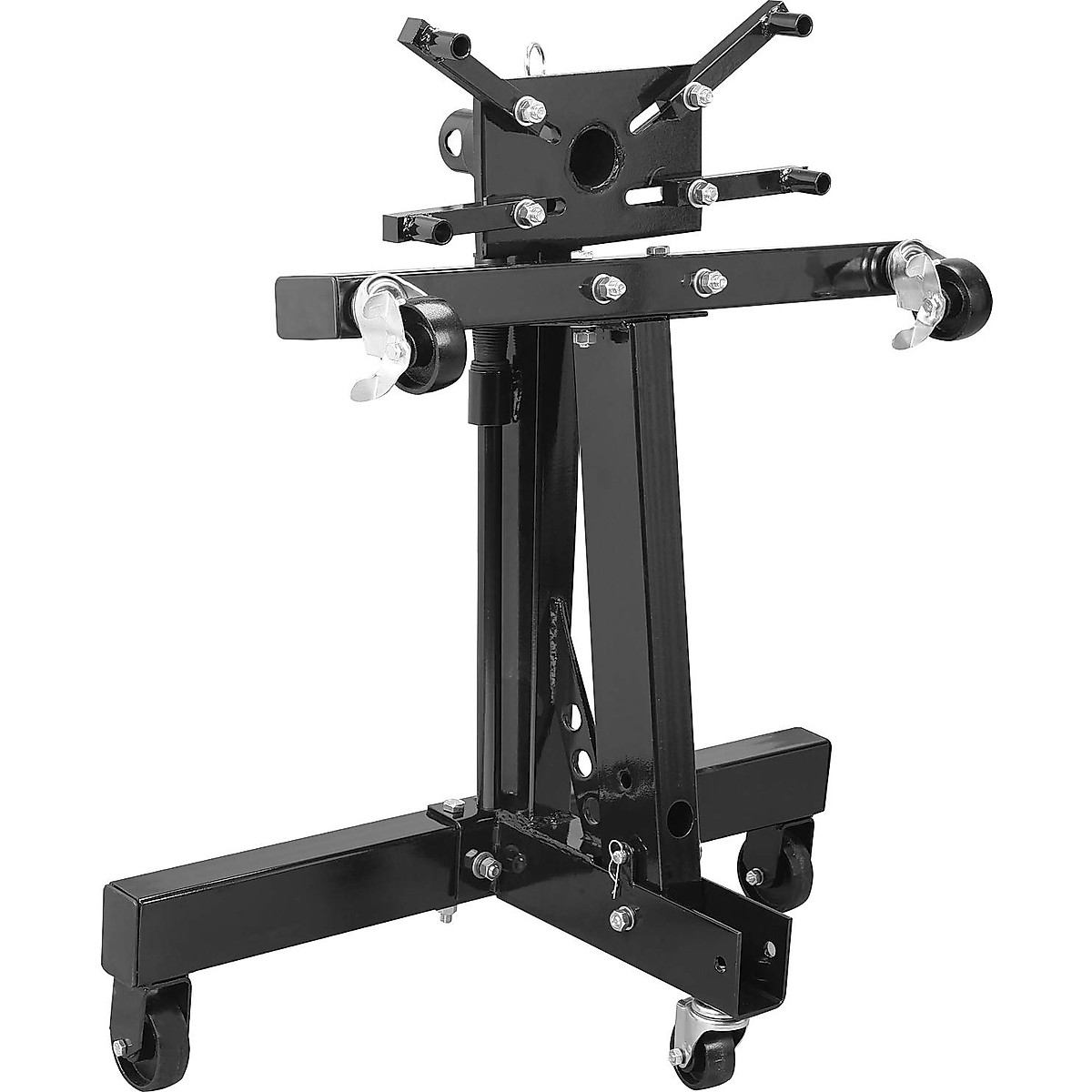 Torin AT26801B Steel Rotating Engine Stand with 360 Degree Rotating Head and Folding Frame: 3/4 Ton (1,500 lb) Capacity, Black