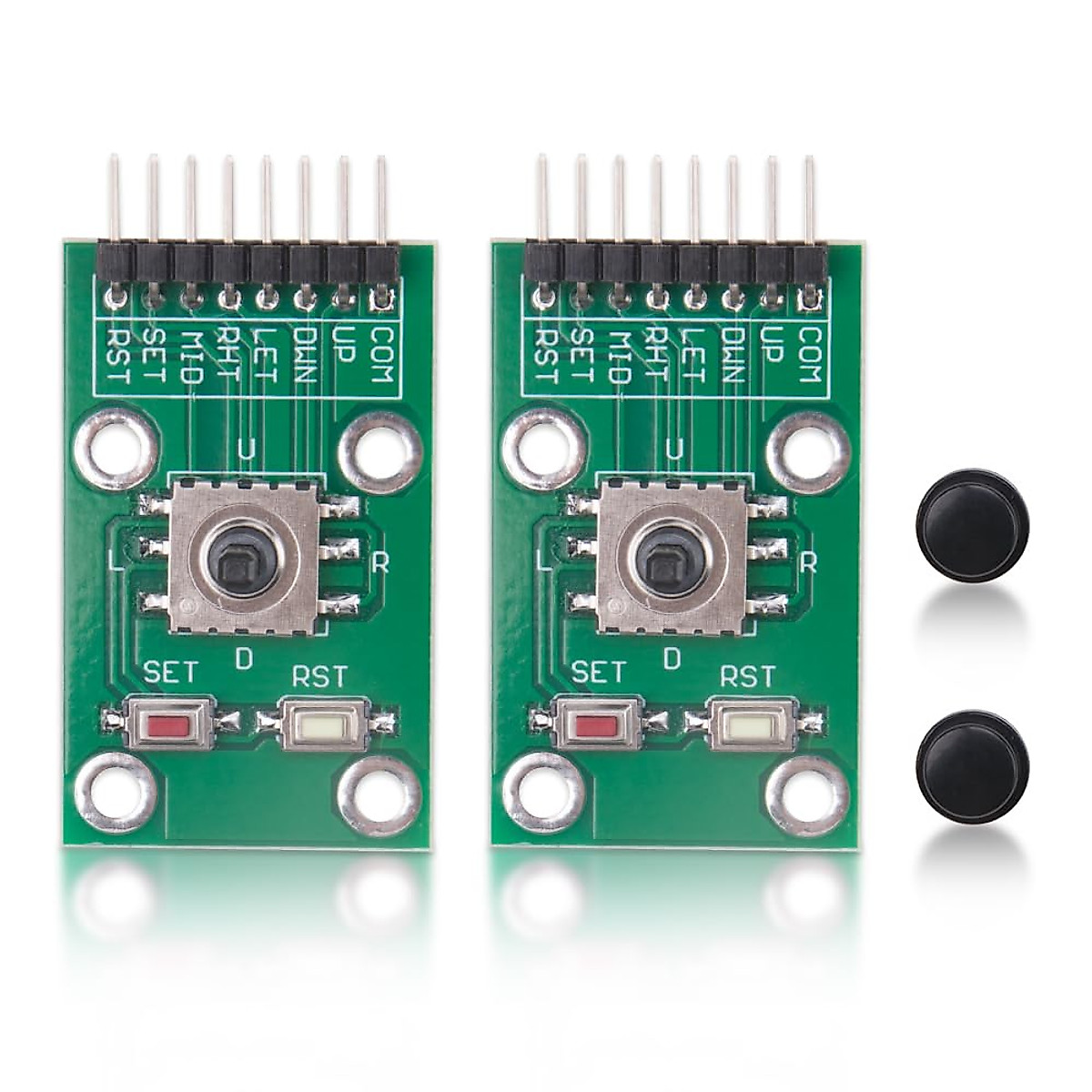 KOOBOOK 2Pcs 5-Channel Five Direction Navigation Button Module 5D ...