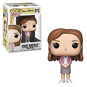 POP The Office - Pam Beesly Funko Pop! Vinyl Figure (Bundled with Compatible Pop Box Protector Case), Multicolored, 3.75 inches