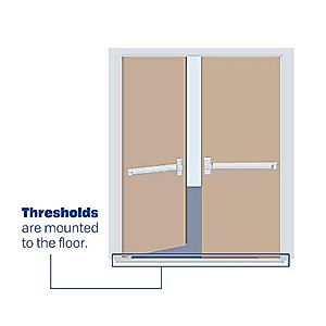 3376BR Bronze Threshold (72")