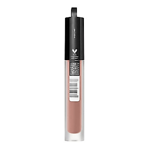 e.l.f. Cosmetics Liquid Matte Lipstick, Highly Pigmented, Quick Drying & Smudge Proof, Nourish & Soften, Diamond-Shaped Wand, Praline