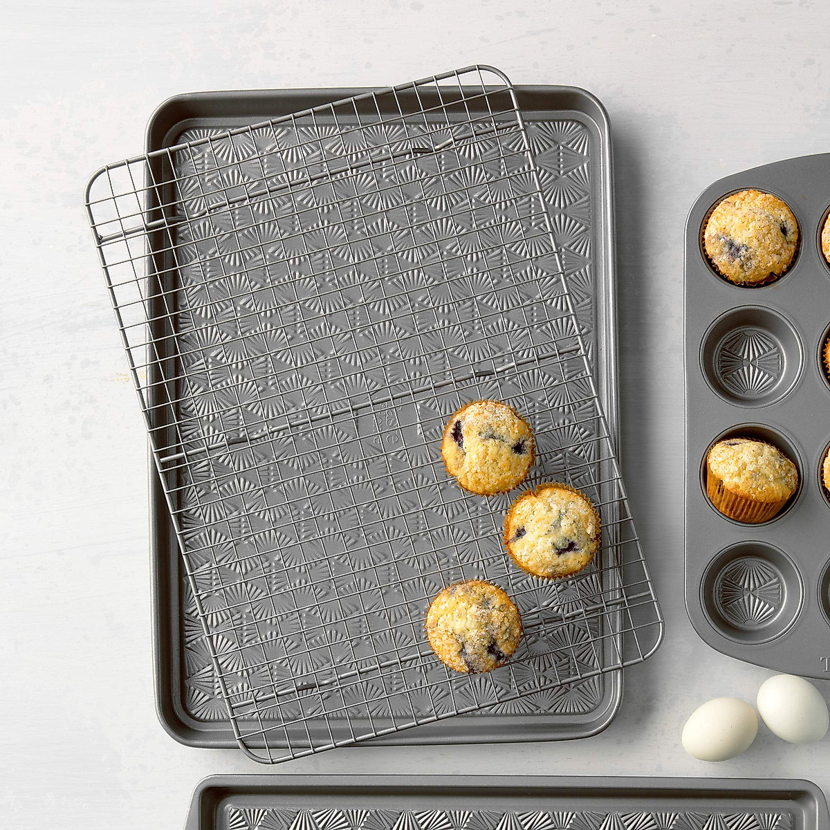 Taste of Home® Baking Sheet 18 x 13 inch with 17.5 x 12.5 inch Non-Stick Cooling Rack