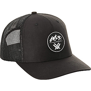 Vortex Optics Three Peaks Patch Snap Back Cap - Black