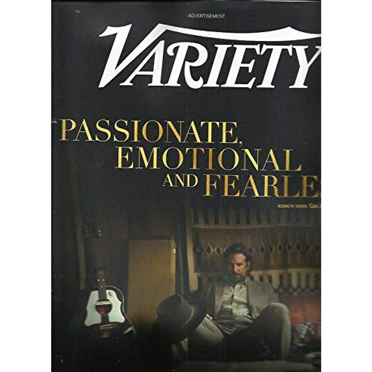 VARIETY MAGAZINE, PASSIONATE EMOTIONAL AND FEARLESS NOVEMBER, 27th 2018