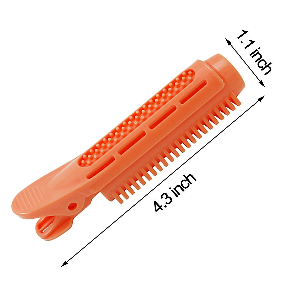 Volumizing Hair Root Clip Hair clips for women Instant Hair clip Naturally Fluffy Hair Styling Curly Tool Roller Wave Magic Salon Hair Root Clip Wave Fluffy Hair Root Curler curler clips (Orange)