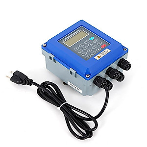 TUF-2000B Ultrasonic Flow Meter Wall Mounted Liquid Flowmeter, Flowmeter Fixed Water Ultrasonic,Water Liquid Flowmeter Transducers for Pipe Size DN32~DN6000mm