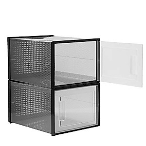 パール金属(PEARL METAL) AZ-5082 Shoe Box, Lサイズ, BLKP Black