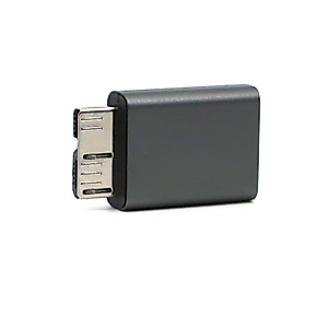 LOKEKE USB 3.1 Type C to Micro B USB 3.0 Adapter, USB 3.1 C Female to USB 3.0 Micro B Male Adapter Converter for Hard Drive Laptop Phone Camera