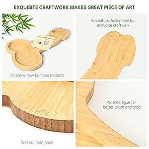 LAZY TIGER Birthday Gift for Women, Upgraded Charcuterie Board Cheese Board,Bamboo Aperitif Boards, Bachelorette Party Favors L700