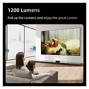 R1 UST 1080P Laser Projector Ultra Short Throw Cinema Smart HDR Video Beamer for Home Theater Formovie