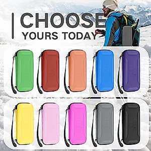 Stethoscope Case for 3M Littmann Classic III,Lightweight II S.E. Cardiology IV,Nurse Gift Hard Organizer Portable Carry Travel Cover Storage Bag with Vital Medical Supplies