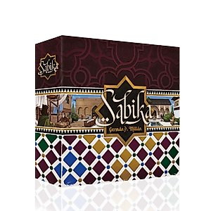 Sabika Board Game - Trade Route Building Strategy Game, Medieval Construction Game, Family Game for Kids and Adults, Ages 14+, 1-4 Players, 60-120 Minute Playtime, Made by Ludonova