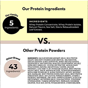 Arena Strength Vanilla Bean Whey Protein Powder