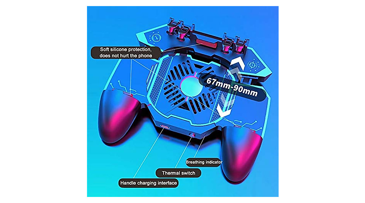 TJLSS PUBG Gamepad Grip with Cooling Fan – Play Better