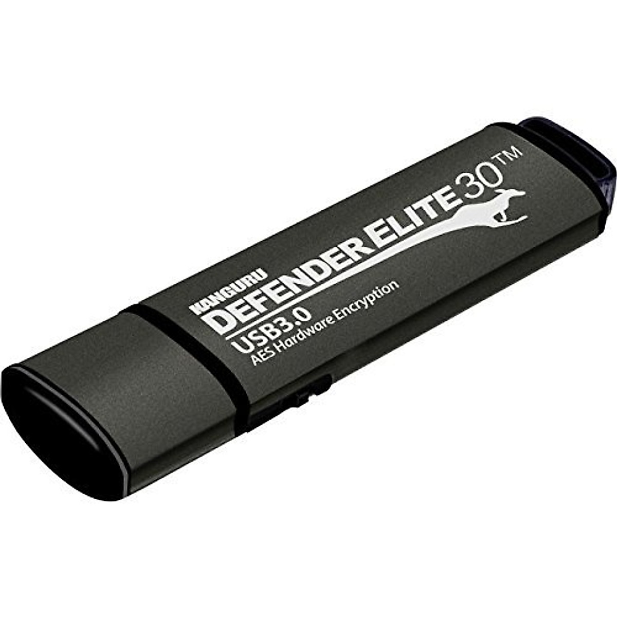 Defender Elite30, Hardware Encrypted, Secure, SuperSpeed USB 3.0 Flash Drive,,black