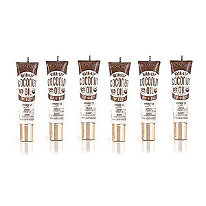 6-PACKS Kiss Broadway Clear Lip Gloss (Coconut Oil)
